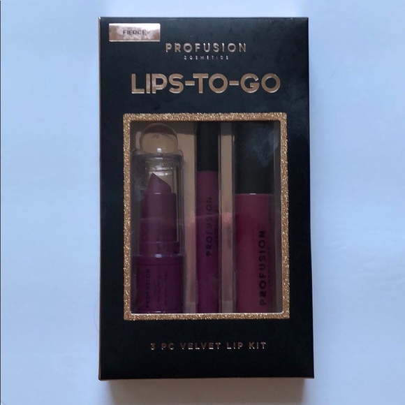Profusion Cosmetics | Makeup | New Profusion Lips To Go Kit In Fierce ...